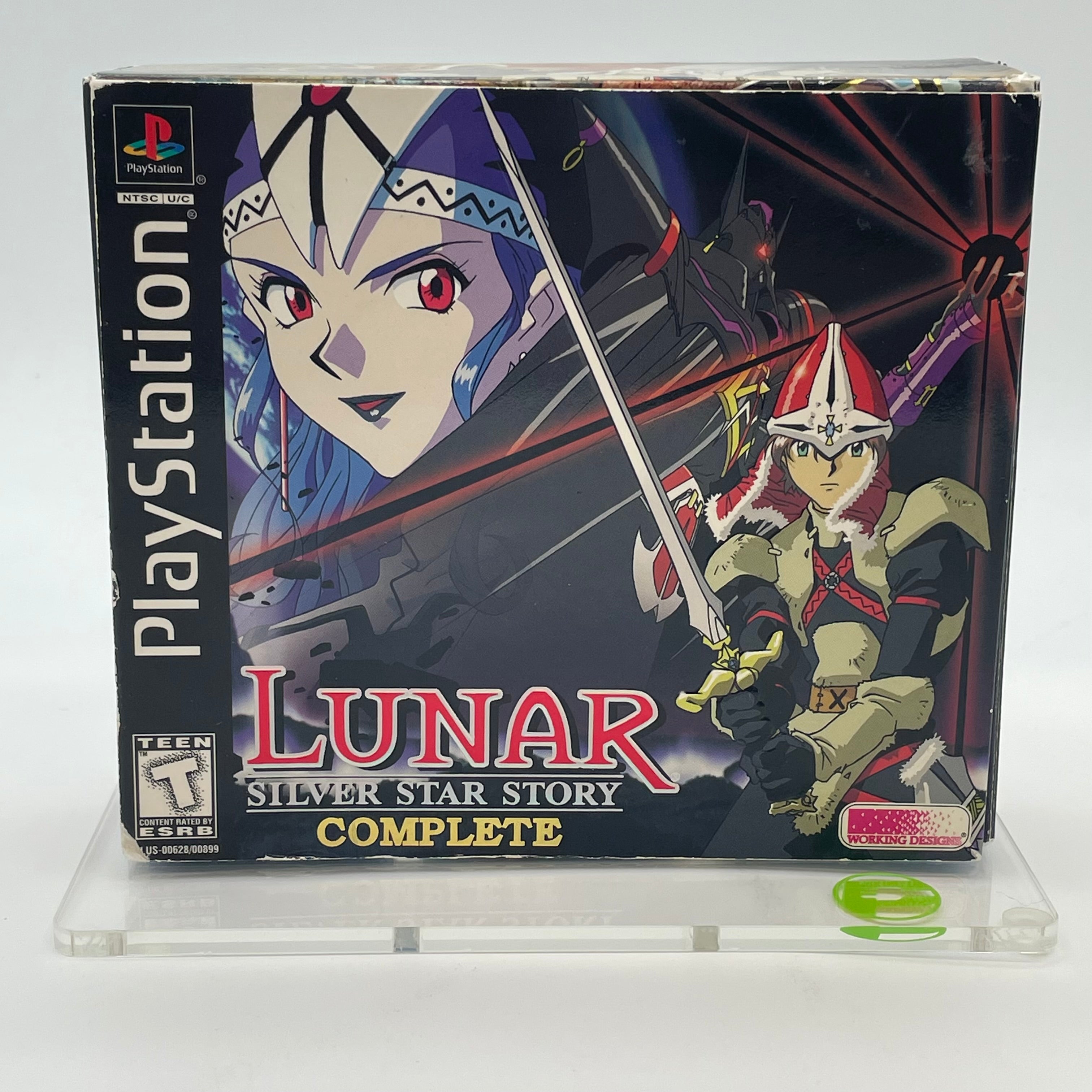Lunar Silver Star Story Complete (Sony PlayStation 1 PS1, 1999) No Map ...