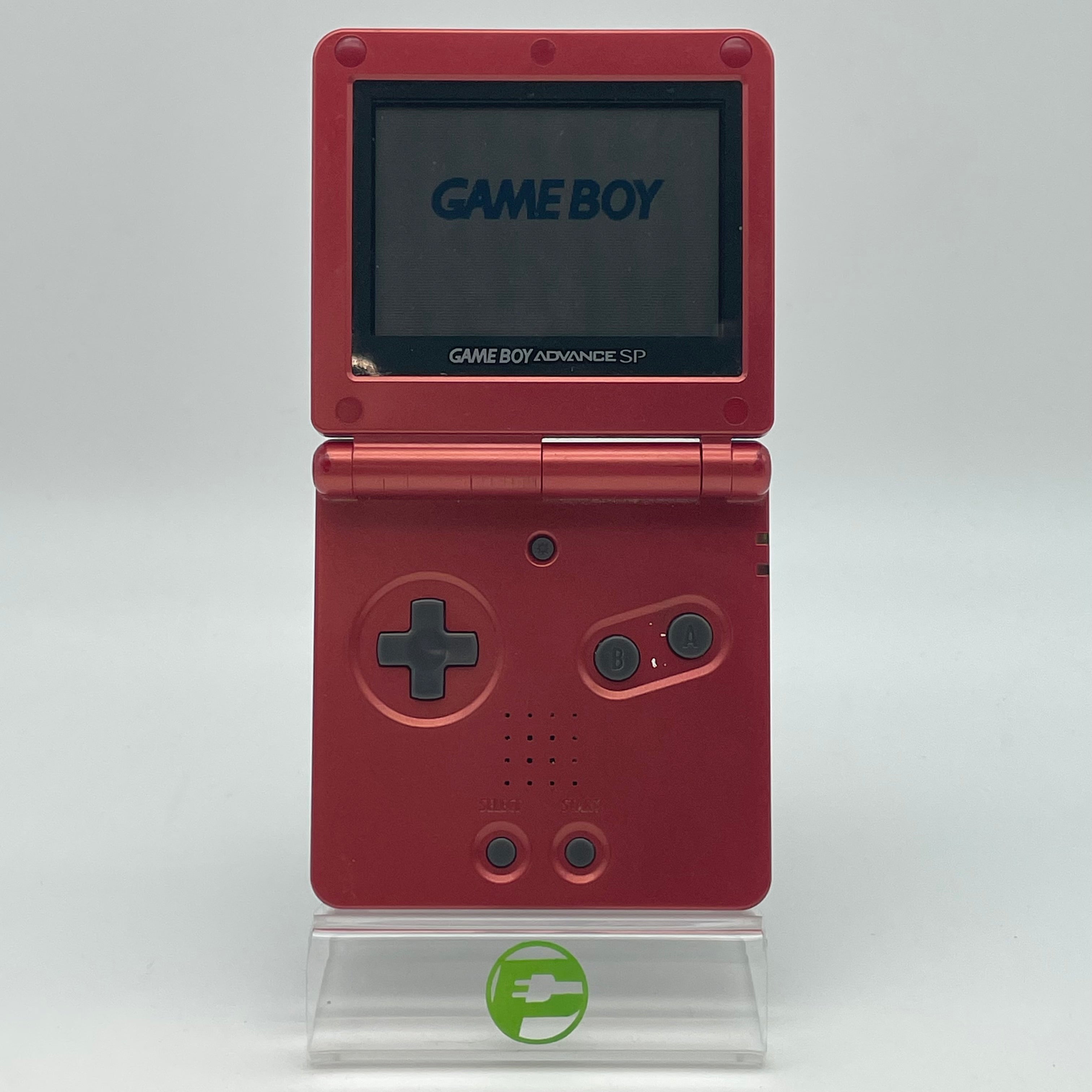 Nintendo Game Boy Advance SP Handheld Game Console Only AGS-001 Flame ...